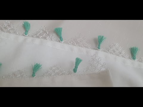 İğne Oyasına Çatallı Püskül Yapımı