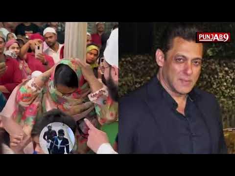 Arpita Khan seek blessings at Nizamuddin Dargah for well being of Salman Khan and Family - YouTube