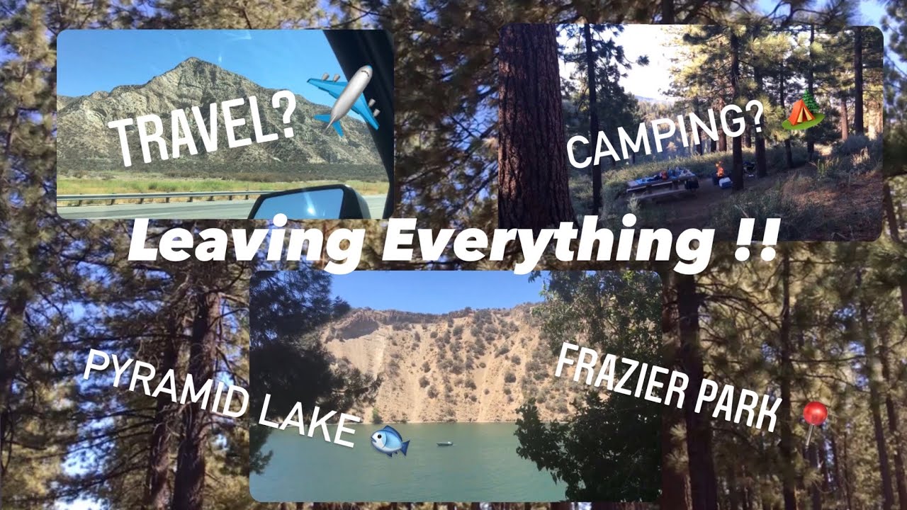 TRAVEL VLOG | Pyramid Lake Ca | Escape For The Night | Camping - YouTube