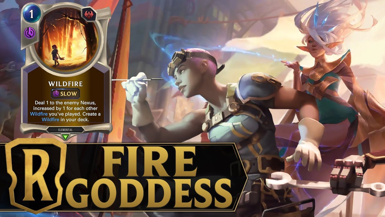 The Wildest Combo In Legends of Runeterra - Janna Samira Zevi Wildfire - LoR Fate's Voyage ...