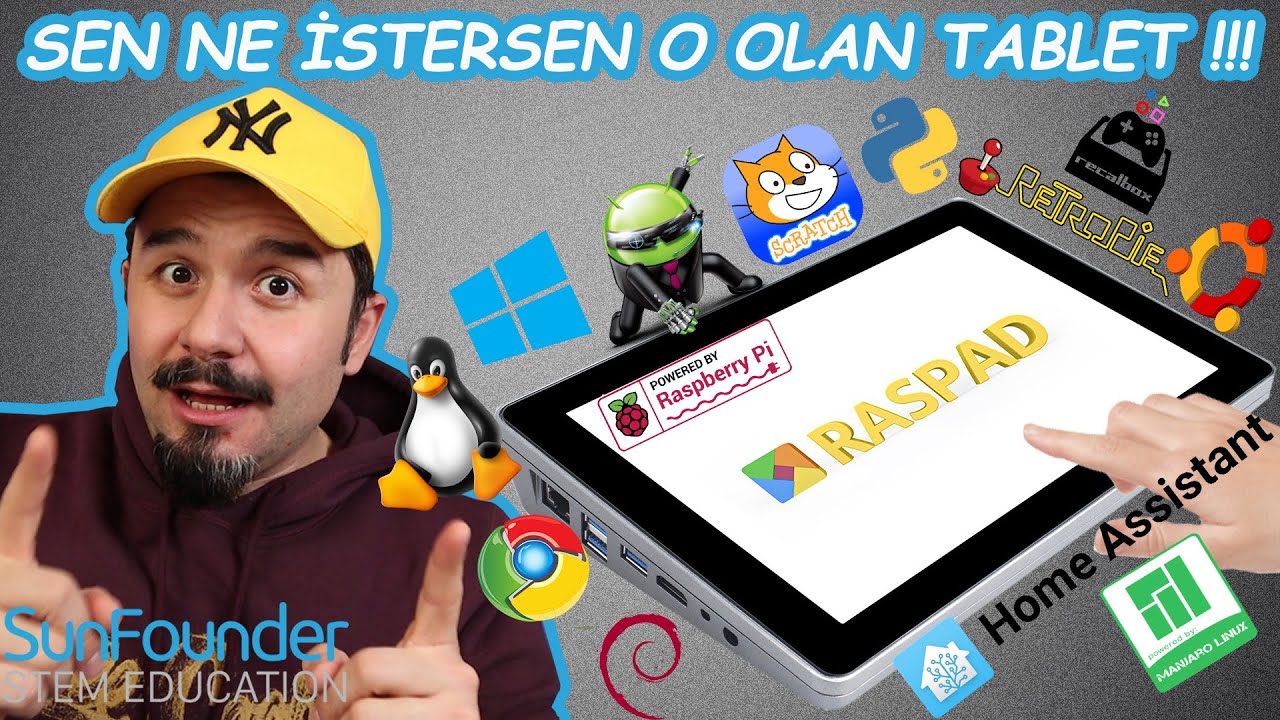 RASPAD (Raspberry PI + Tablet)... Sonsuz Farklı Kullanım Alanı Olan ...