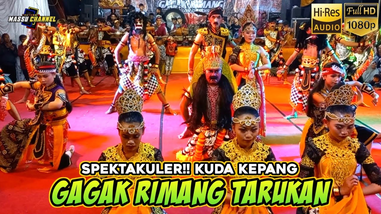SPEKTAKULER!! KUDA KEPANG GAGAK RIMANG TARUKAN CANDISARI BANSARI ...
