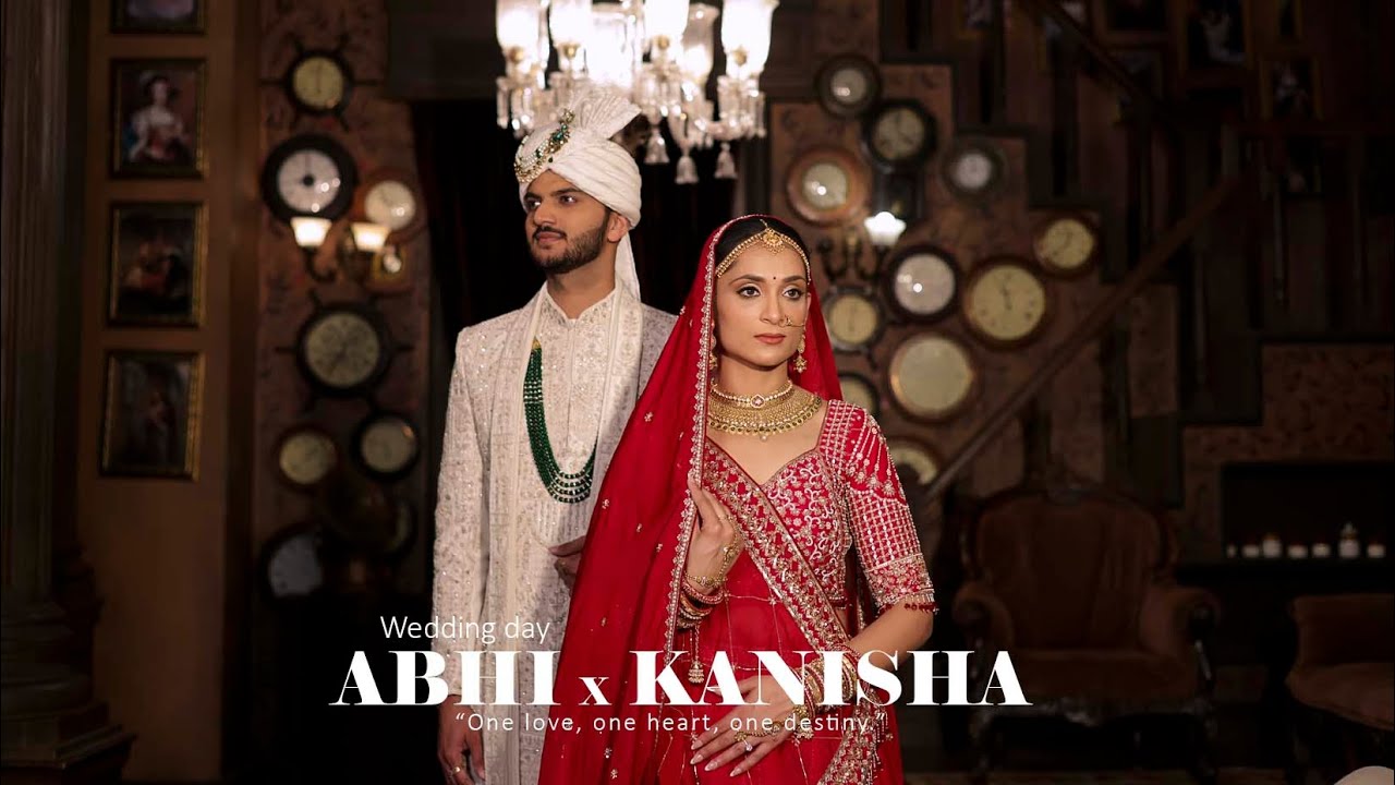WEDDING OUT FIT II COUPlE SHOOT II CINEMATIC VIDEO II ABHI X KANISHA II ...