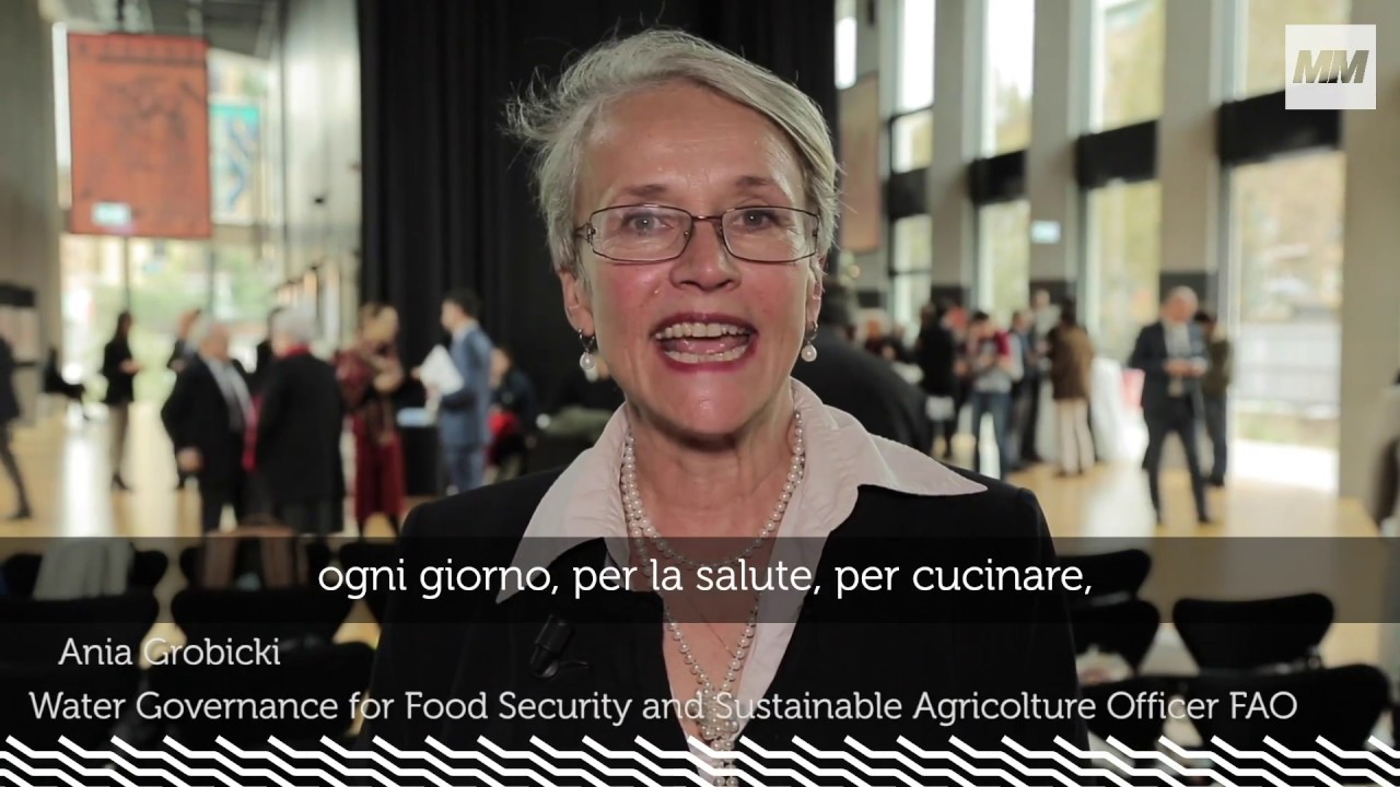 Water Watch Summit - Intervista a Ania Grobicki FAO - YouTube
