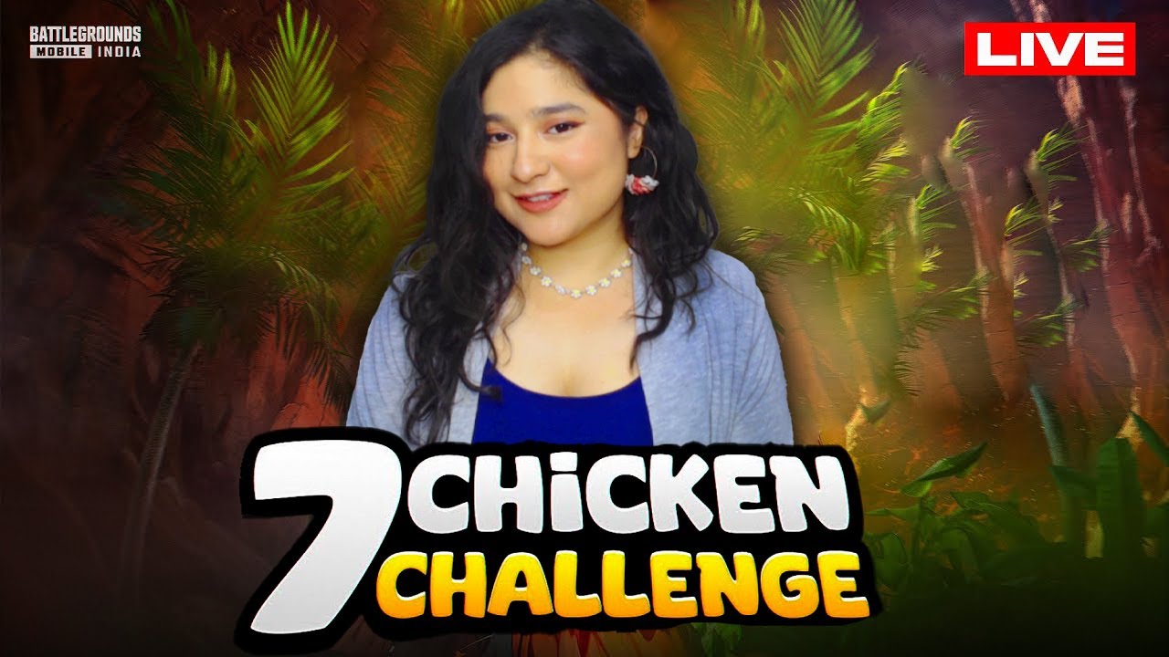 7 CHICKEN HARD CHALLENGE | BGMI FUNNY STREAM | AGGNES GAMING - YouTube