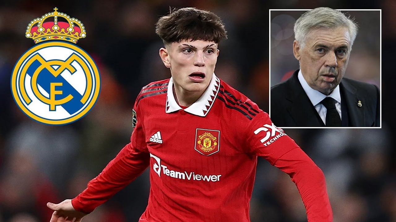 Real Madrid are monitoring Alejandro Garnacho contract situation at ...