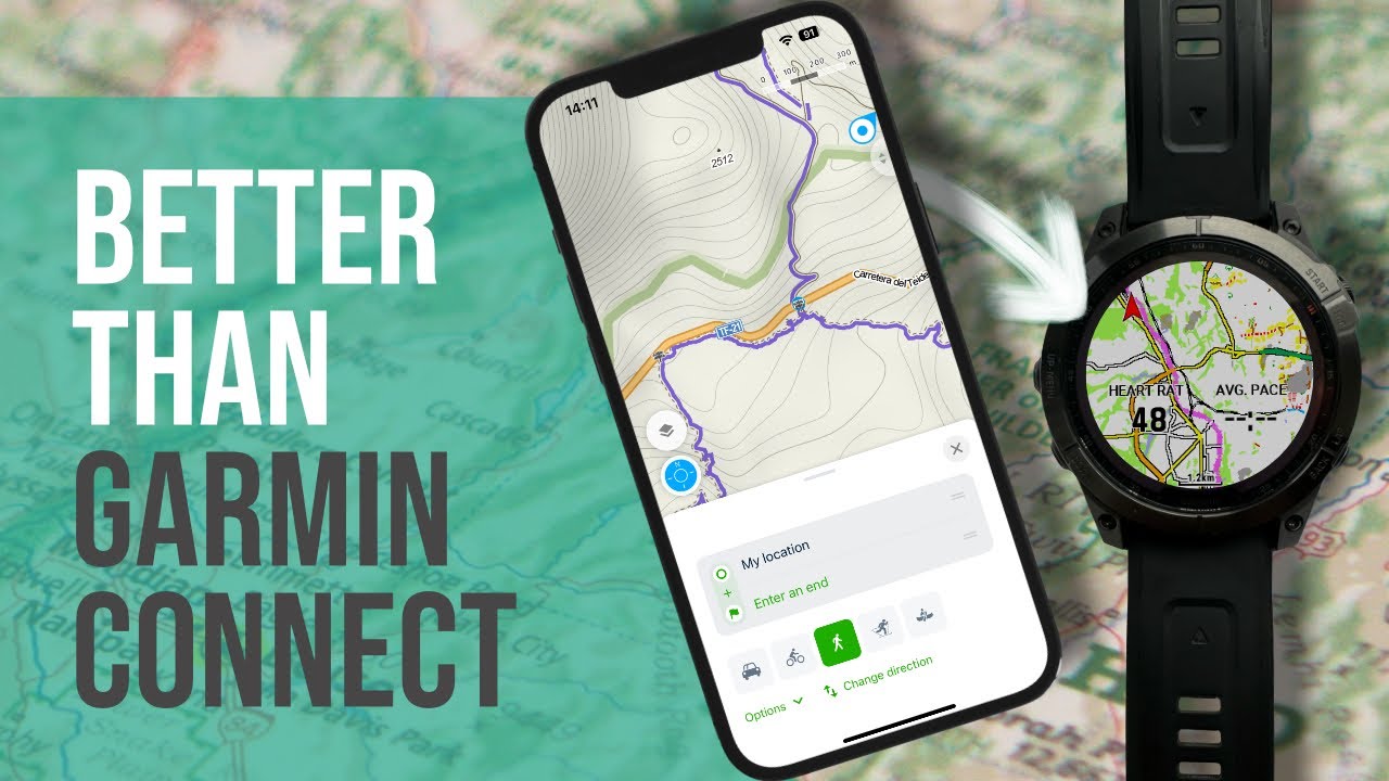 How to Create Custom Hike Courses for Your Garmin Watch - YouTube