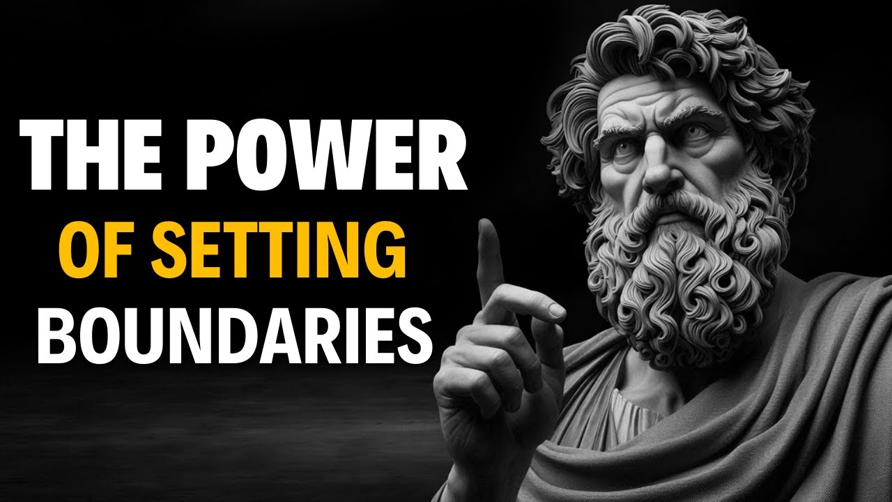 The Life Changing Power of Setting Boundaries | Stoicism - YouTube