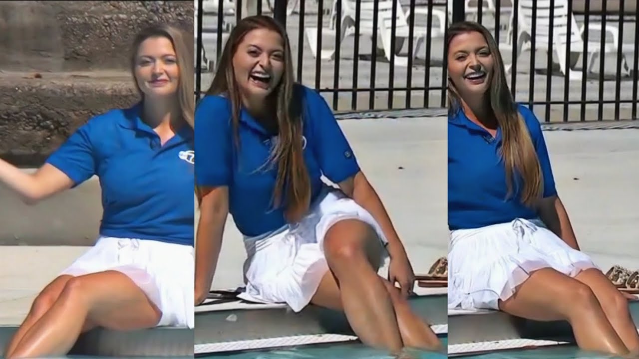 Dani Beckstrom - Hot Legs in White Skirt - YouTube