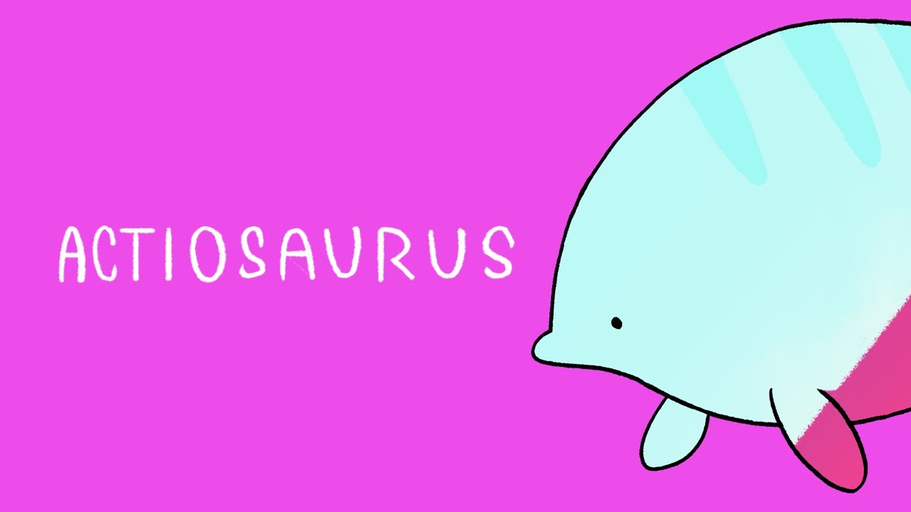 Dino Draws Actiosaurus - YouTube