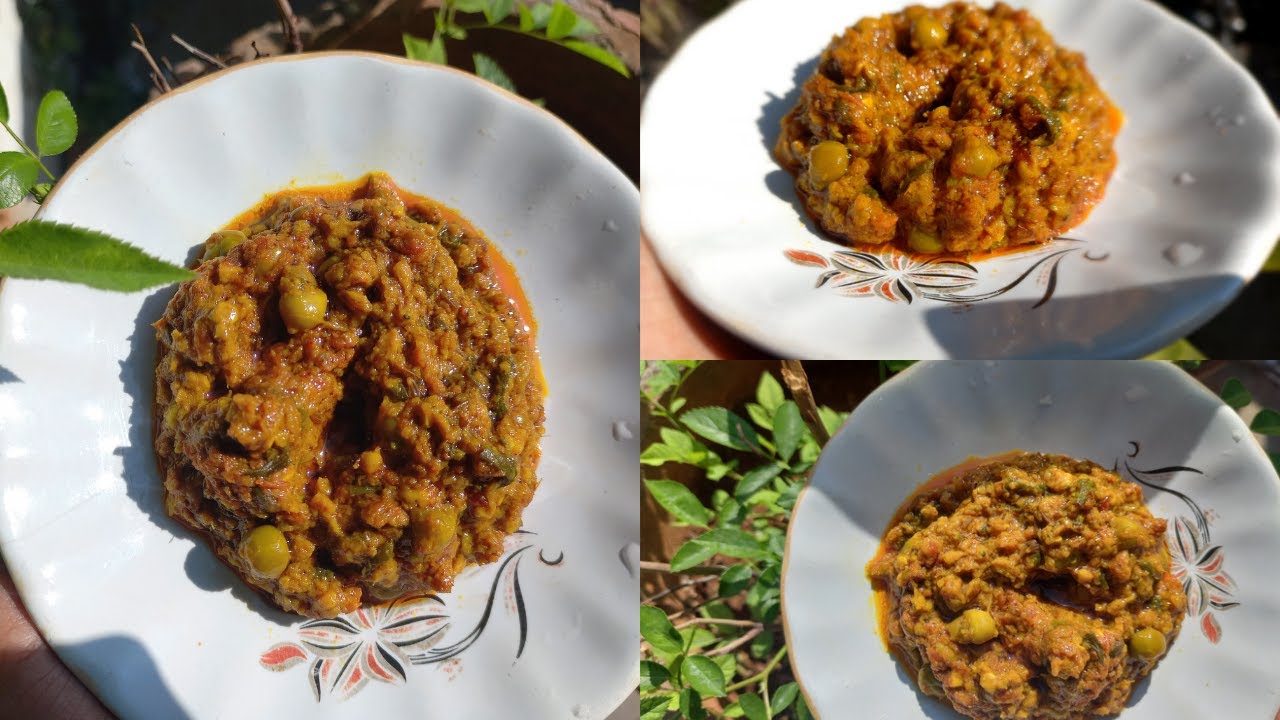 how to make haldi sabji at home🫚🫛😋|| winter recepie - YouTube