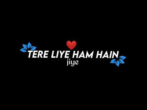 Tere liye song 💔 SRK and preeti Zinta black screen status