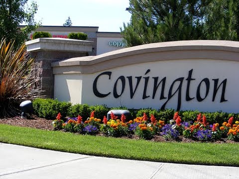 Down town City of Covington WA August 2022 drive thru - YouTube