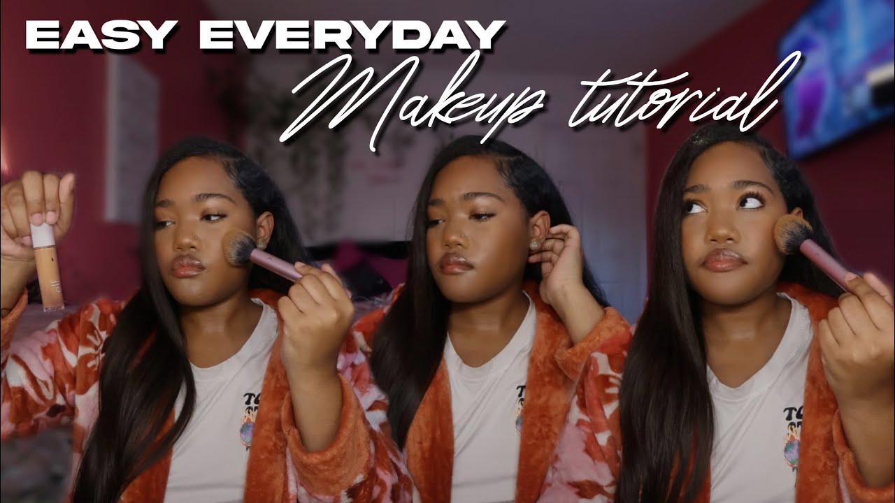 SIMPLE light makeup routine | no makeup makeup tutorial *beginner ...