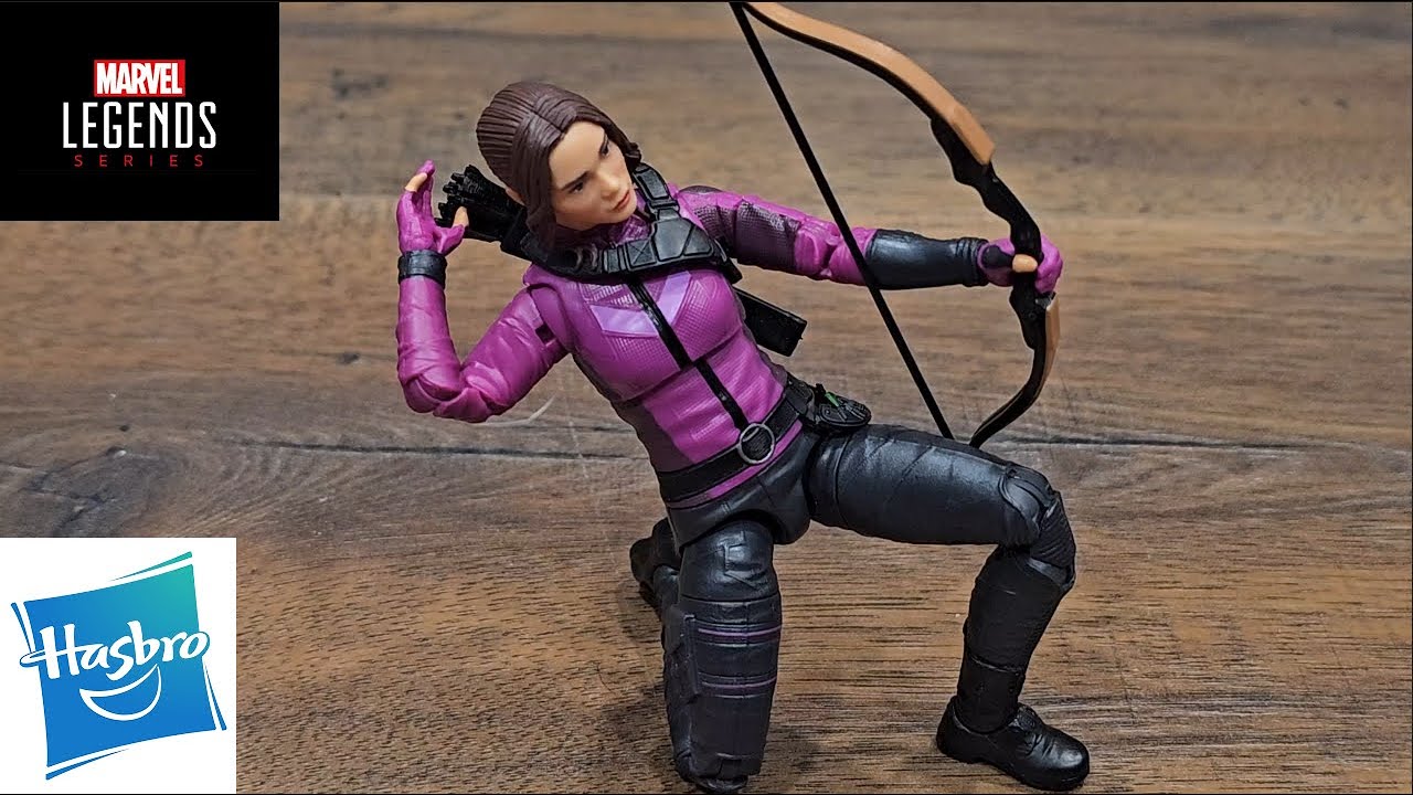 Marvel Legends Kate Bishop Hawkeye Action Figure Review - YouTube