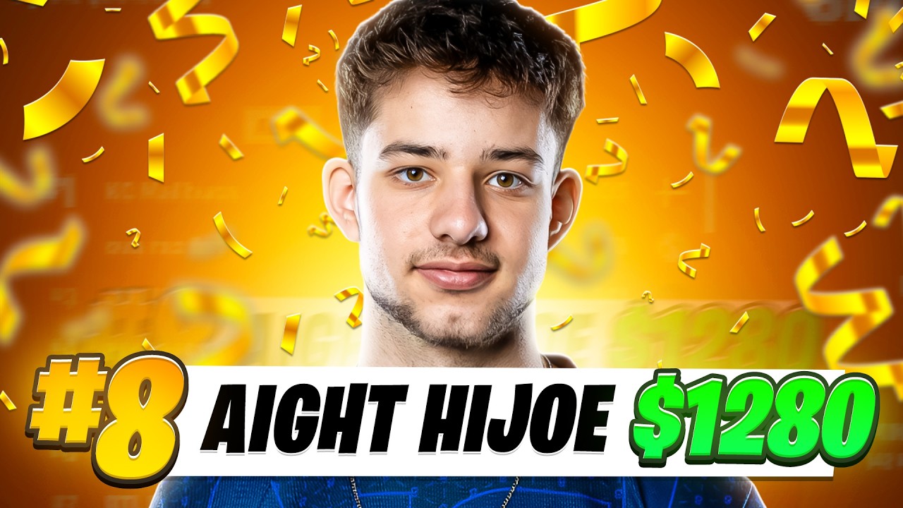 8th SOLO CASH CUP FINALS ( $1.3k) 🤑 | Aight Hijoe - YouTube