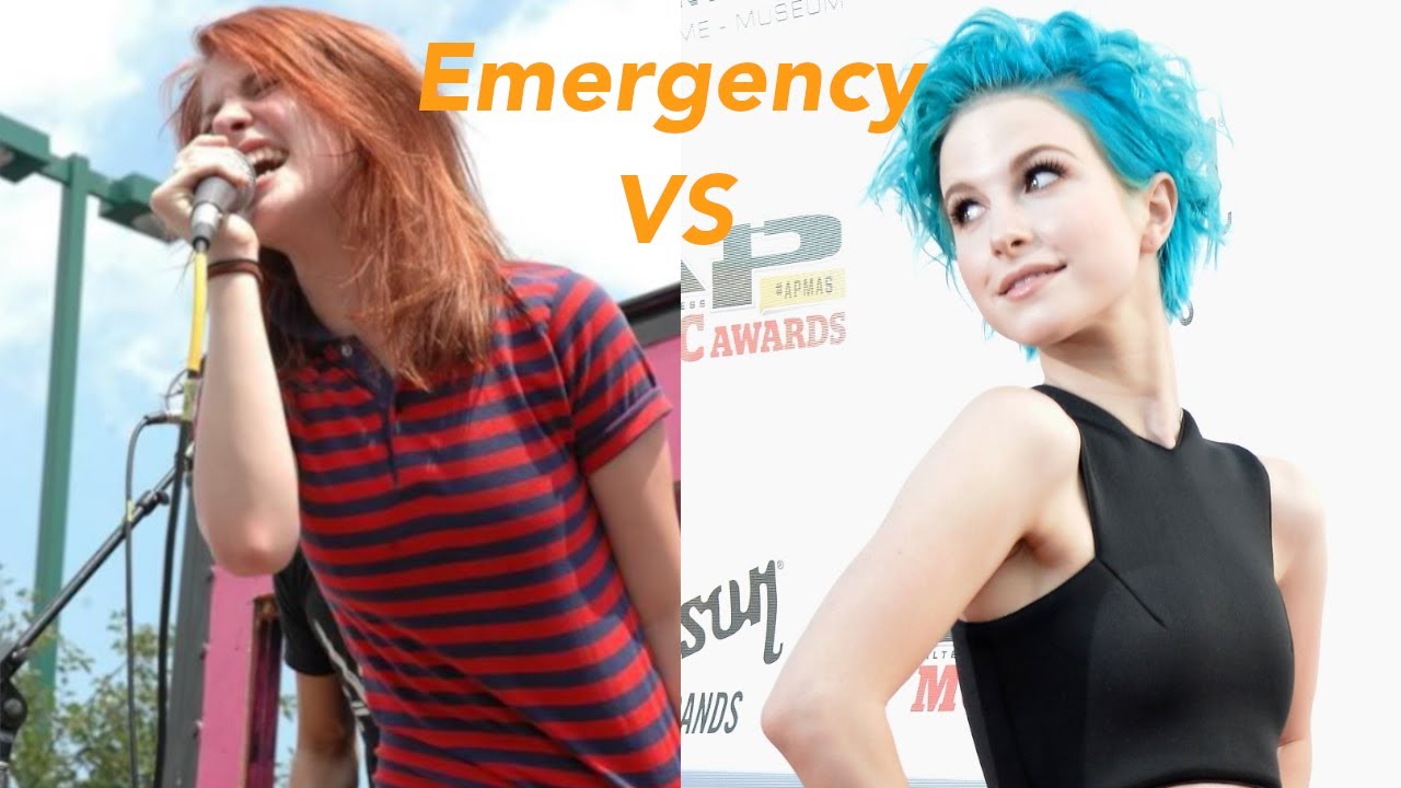 Paramore Emergency Live Comparison (All We Know is Falling vs Self ...