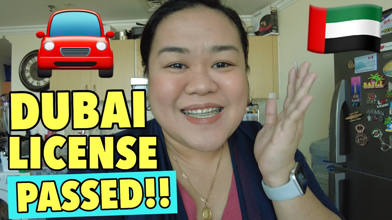 DUBAI DRIVERS LICENSE PASSED!! 1ST OFFICIAL JOYRIDE WITH SACHI IN DUBAI ...