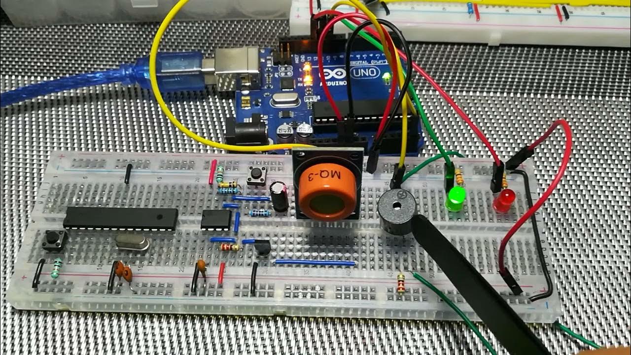 alcoholimetro con arduino - YouTube
