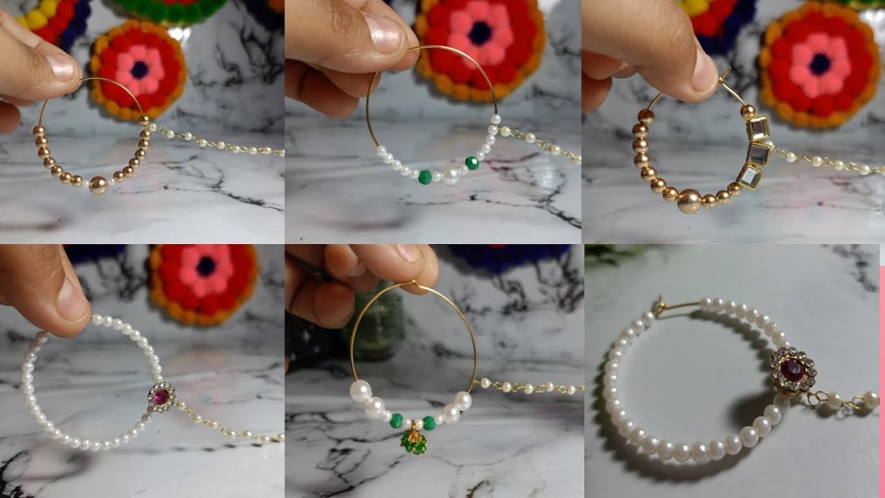 how to make nath at home/DIY nath/diy nose ring/DIY bridal nose pin ...