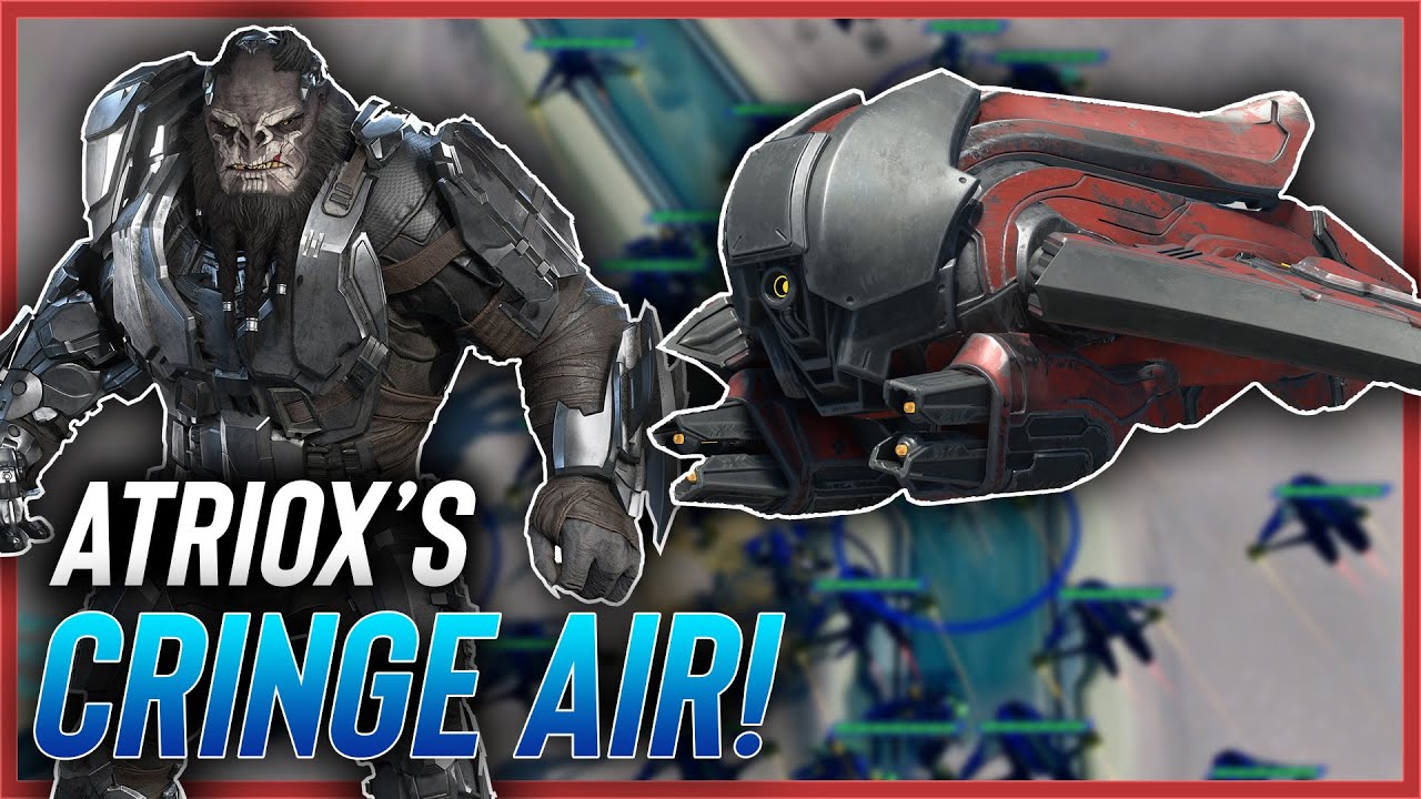 they had to deal with my Cringe Air as Atriox! Halo Wars 2 - YouTube