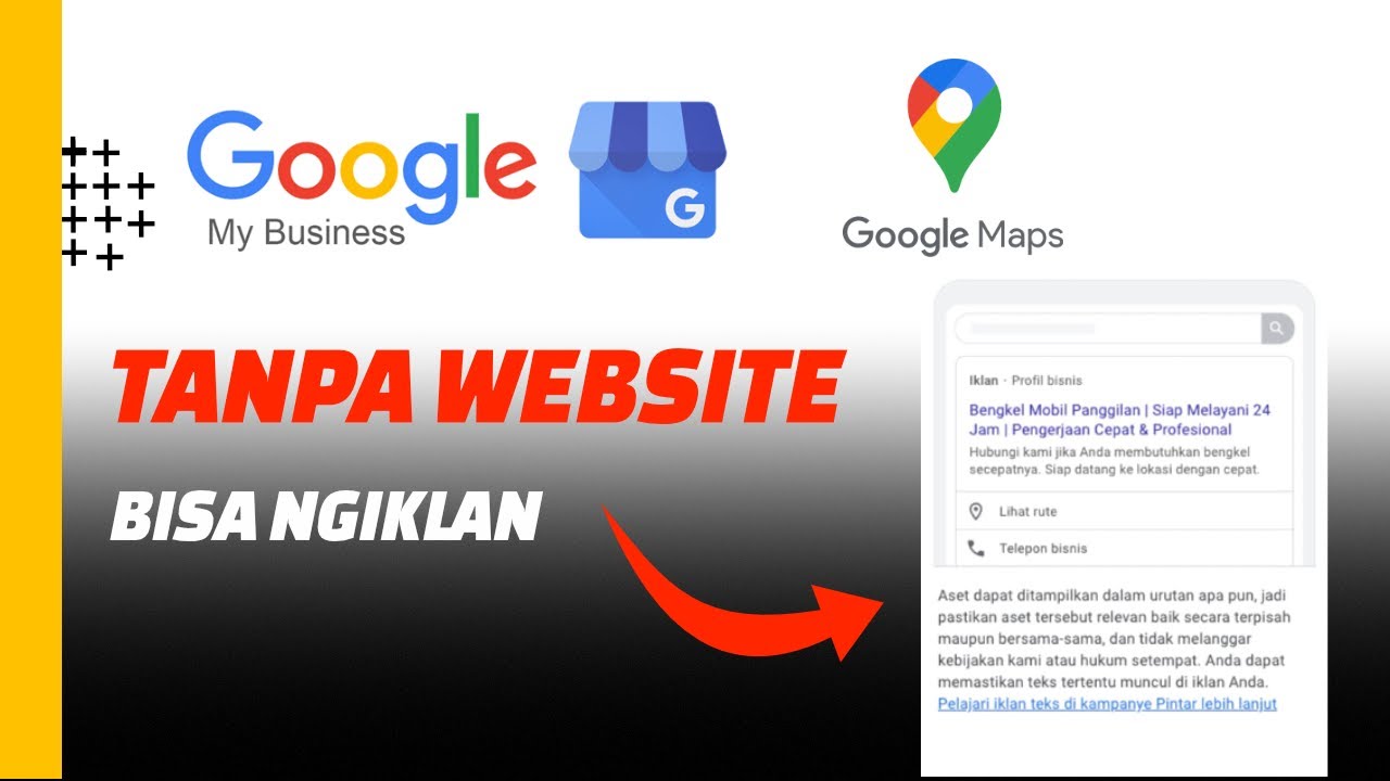 Tutorial Pasang Iklan Google Maps Tanpa Website Langsung Pakai Google ...