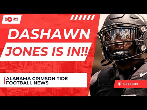DaShawn Jones commits to Alabama - YouTube