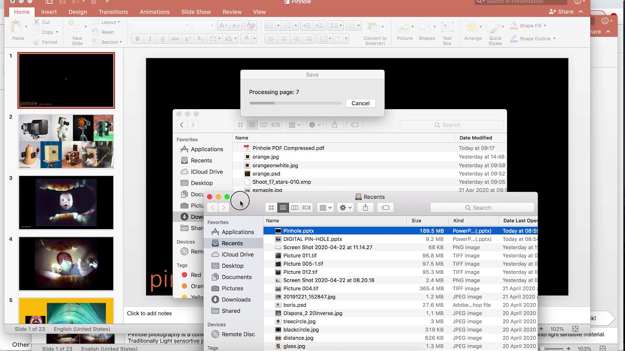 Compress Powerpoint and PDF for Submission - YouTube