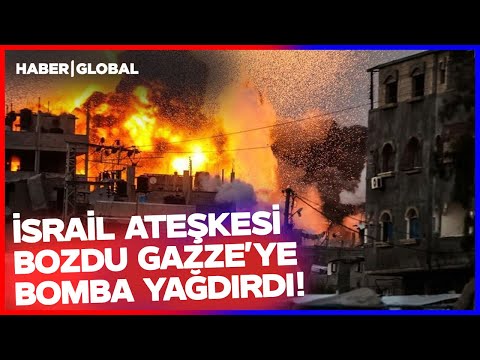 İsrail Ateşkesi Bozdu! Netanyahu Hem Refah'ı Açmadı Hem Bomba Yağdırdı! Hamas'ı Suçladı!
