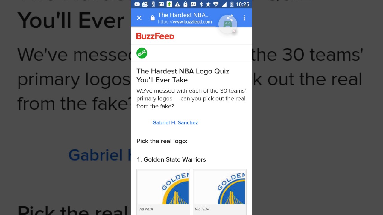 NBA Logo Quiz Buzzfeed! - YouTube