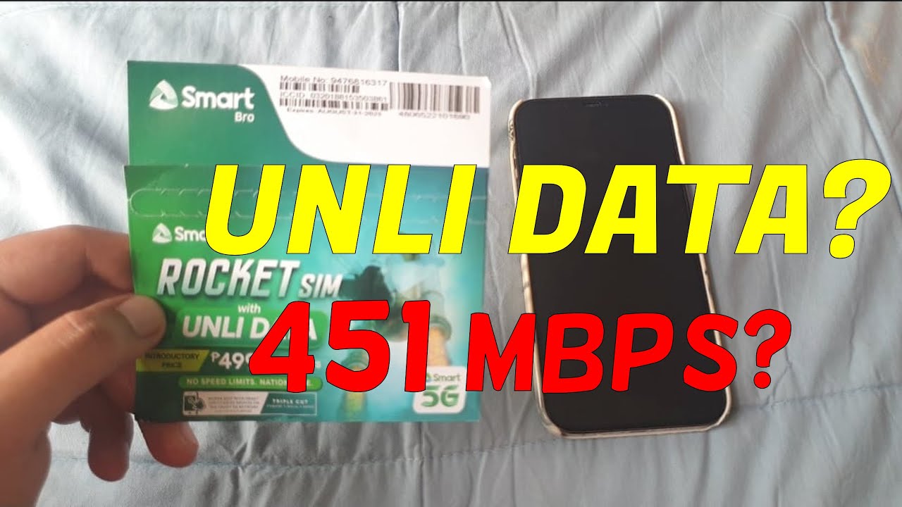 Smart Rocket Sim - UNLI DATA (Speed Test) - YouTube