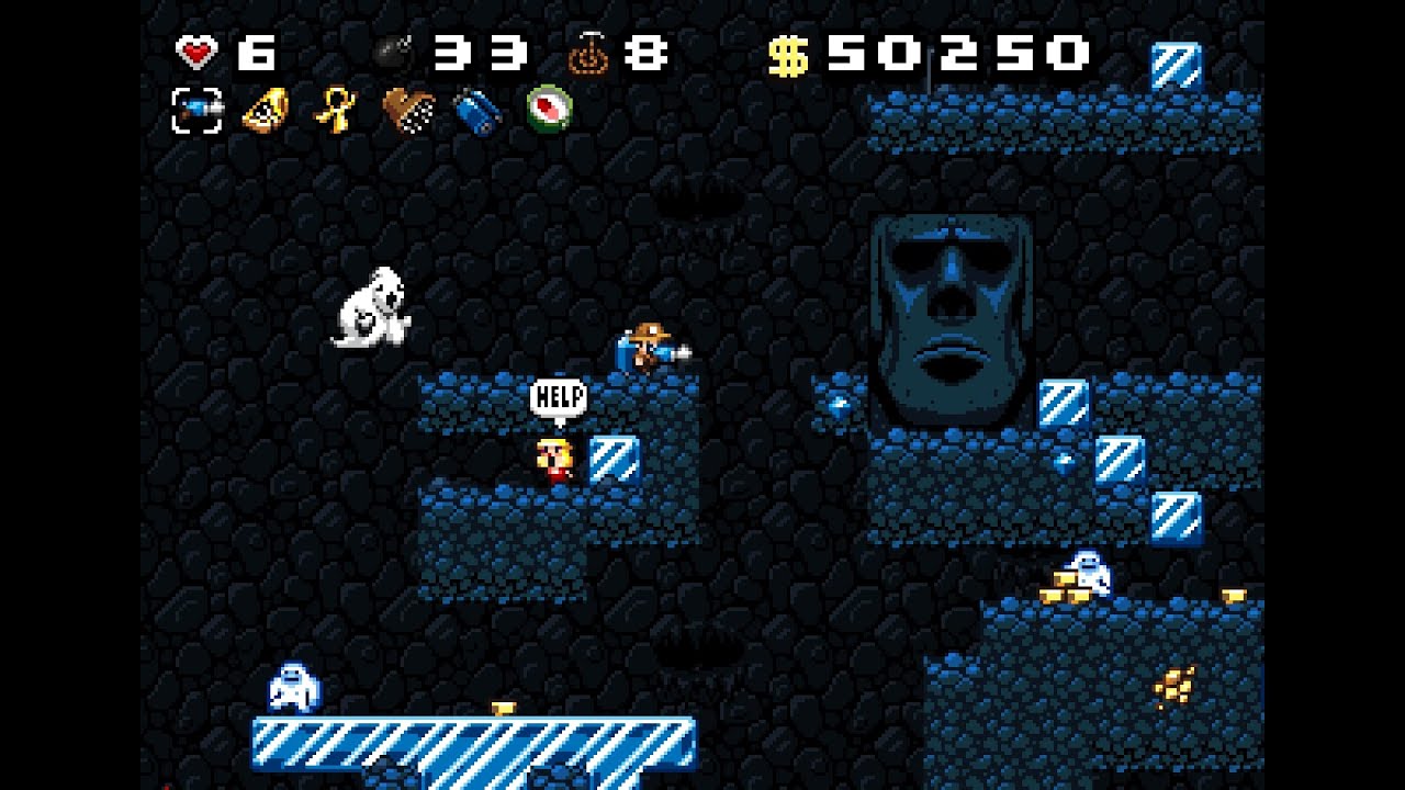 Spelunky Classic OST - Slow Ice Theme Extended - YouTube