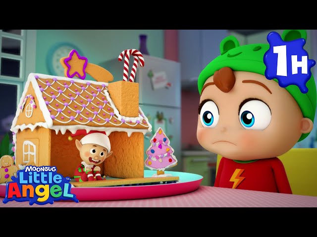 Oh Christmas Elf Song 🎅⭐ | Little Angel Holiday Special🎄 | Moonbug Kids ...