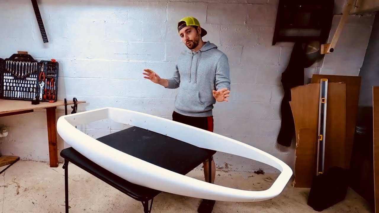 DIY 3D Printed Electric Powered Surfboard! Designed in Fusion 360 - YouTube