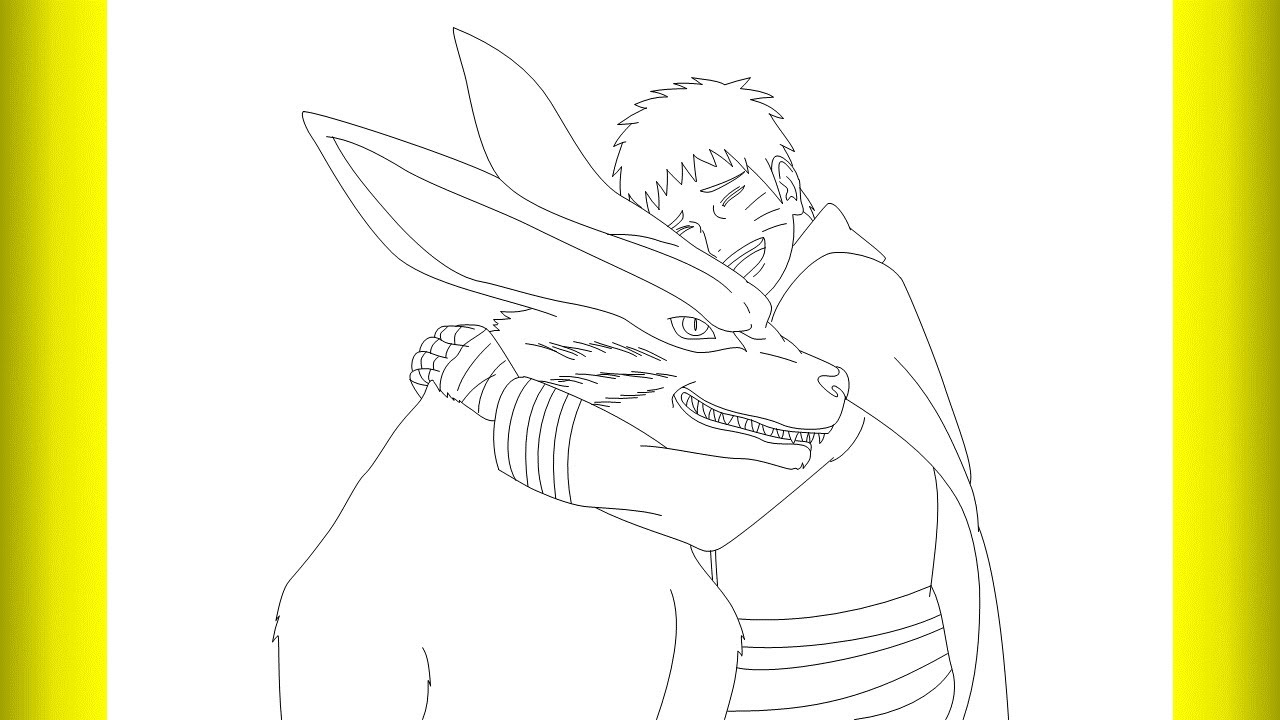 How To Draw Naruto With Kurama / Drawing Creation / - YouTube