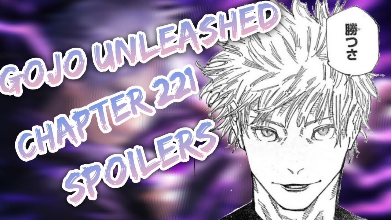 SAKUNA VS GOJO??? GOJO UNLEASHED!!! Jujutsu kaisen chapter 221 spoilers ...