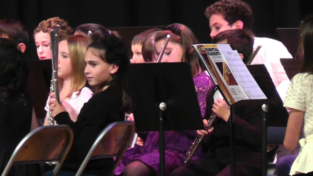 5th Grade Band Winter Concert LMTSD Pine Road Elementary - YouTube