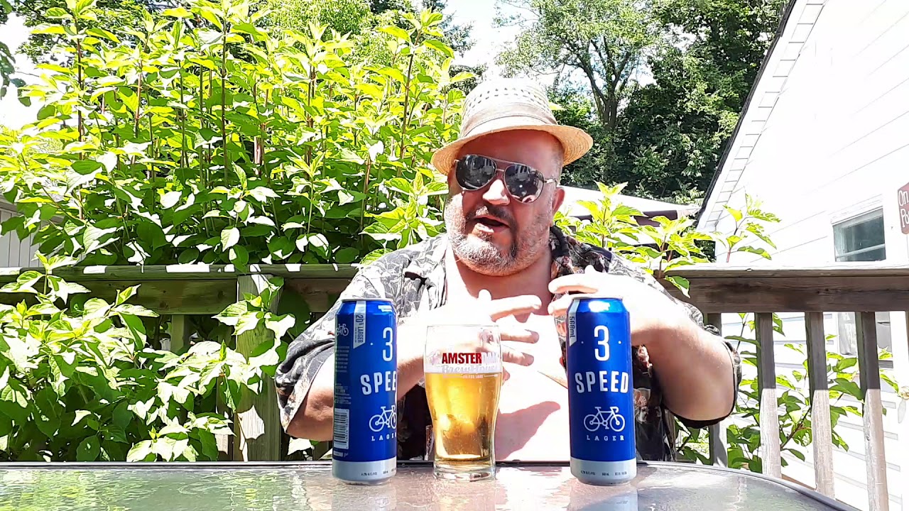 Amsterdam Brewery 3 Speed Lager - YouTube