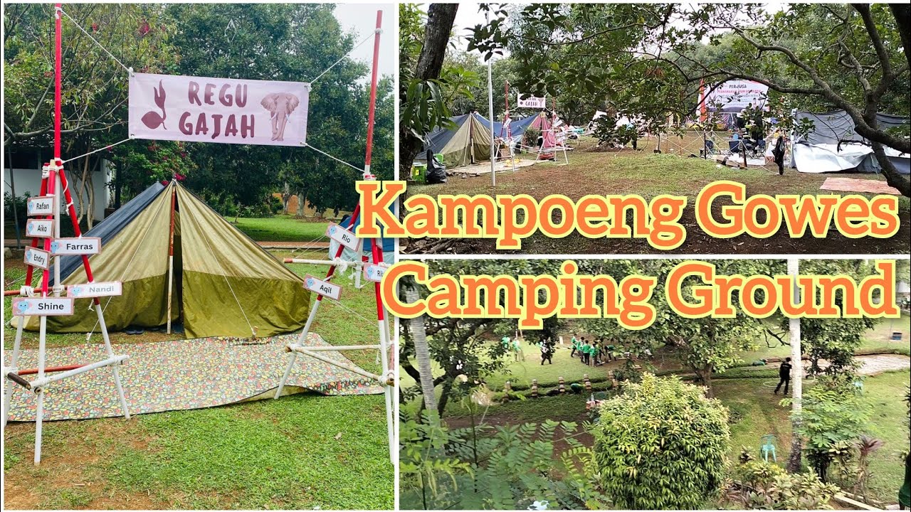 Kampoeng Gowes Camping Ground Serua - YouTube