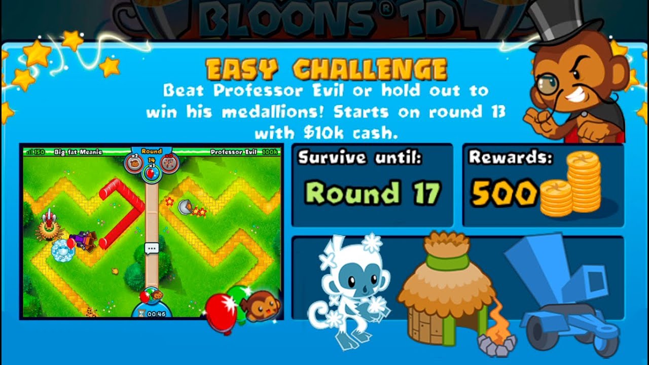 Bloons TD Battles -Professor Evil Challenge in BTD Battles | Week 36 ...