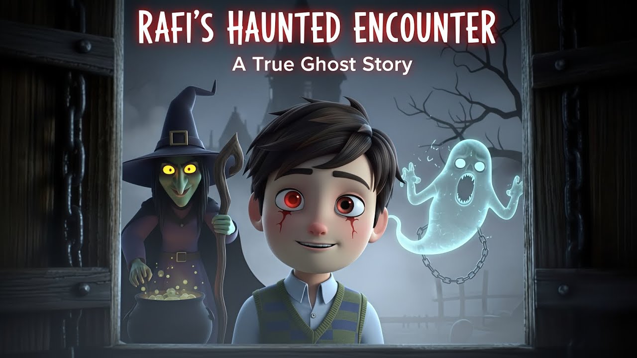 Rafi Faces the Evil Witch! 😱 Can He Defeat the Ghosts with a Magical ...