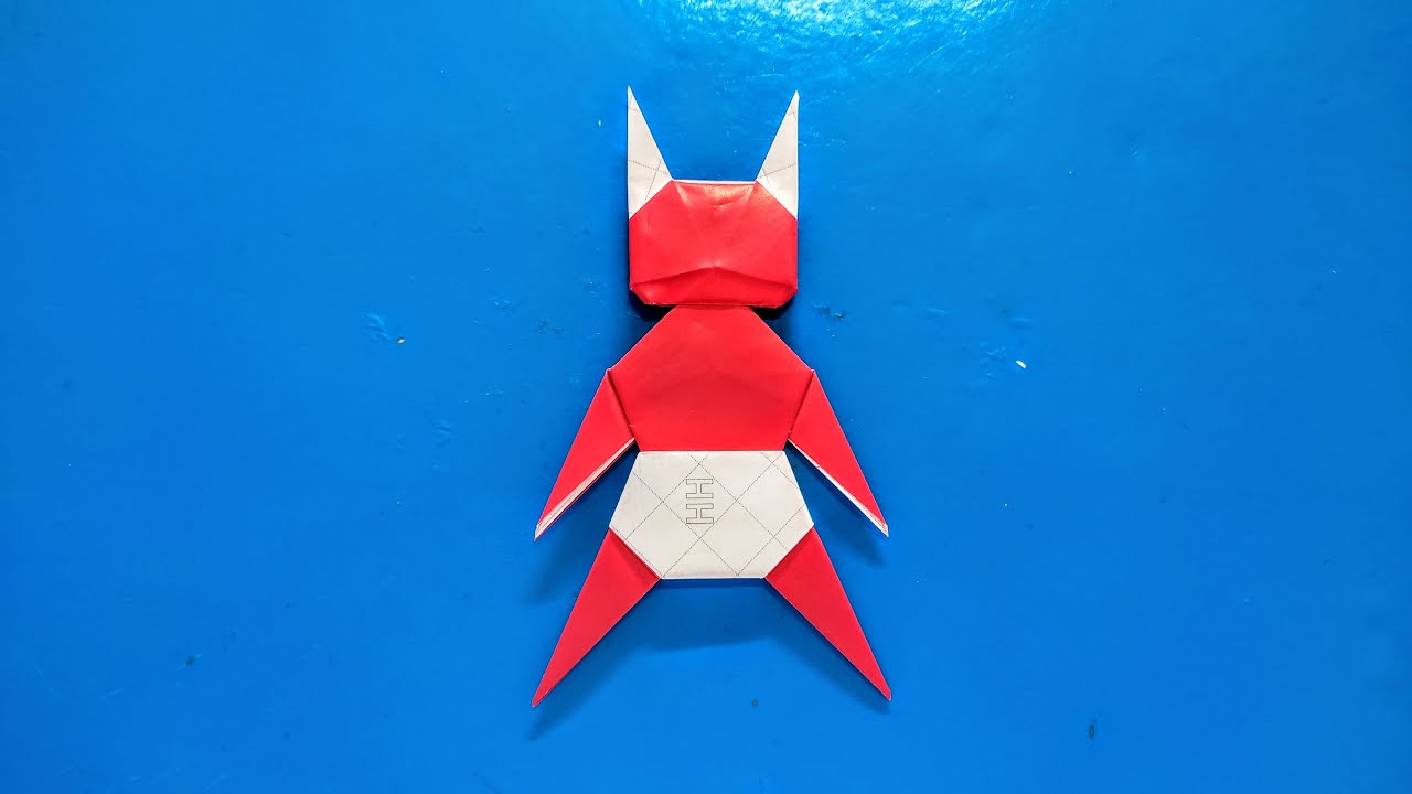 Origami Monster Easy - How To Make An Origami Monster Easy - Origami ...