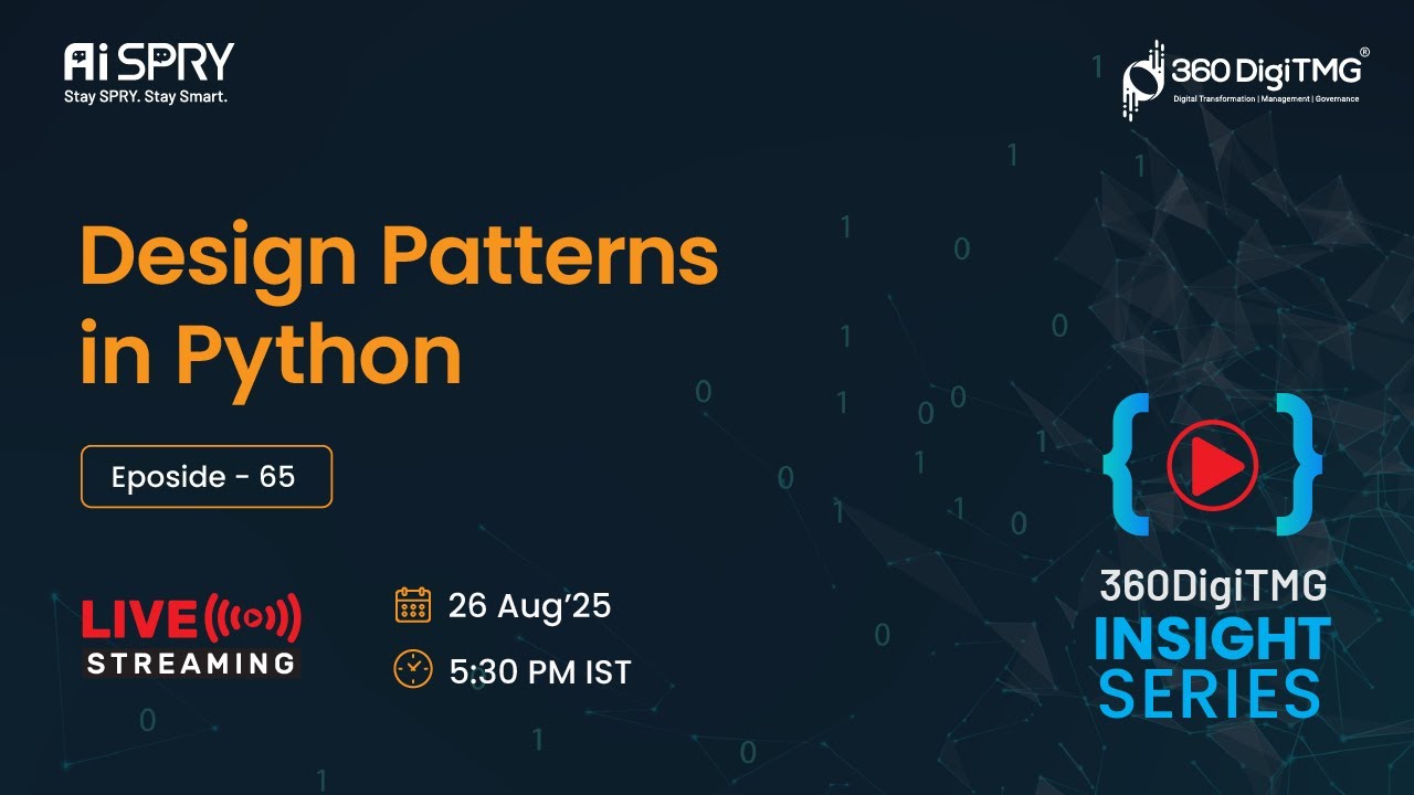 Design Patterns in Python | 360DigiTMG - YouTube