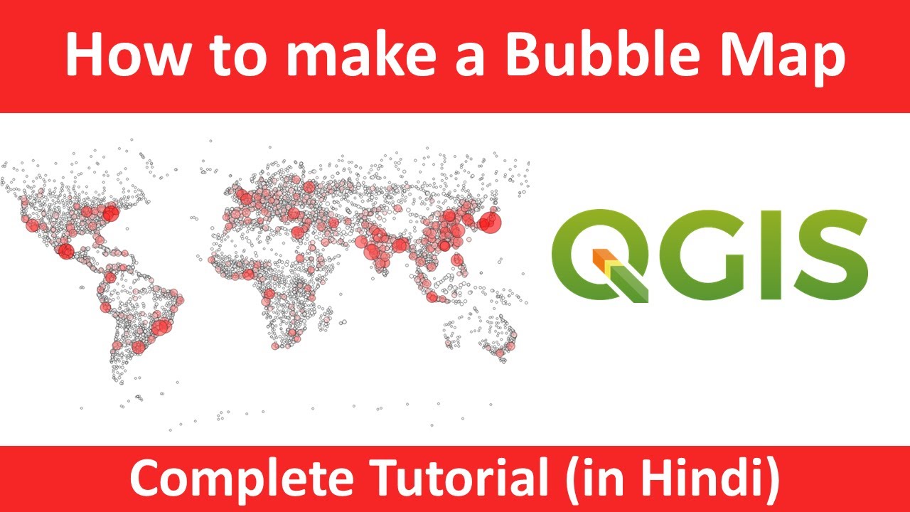 How to Create a Bubble Chart in QGIS | Proportional Symbol Map Tutorial ...