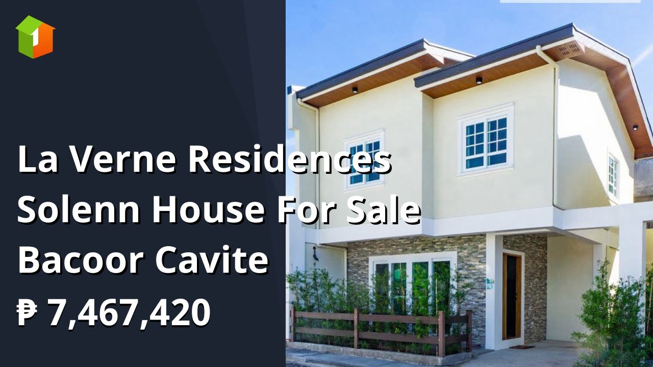 La Verne Residences Solenn House For Sale Bacoor Cavite - YouTube