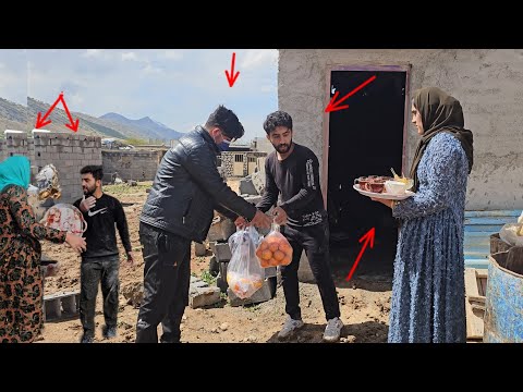 Engineer's gift for Mehdi and Hamida: Engineer's secretary's help to them