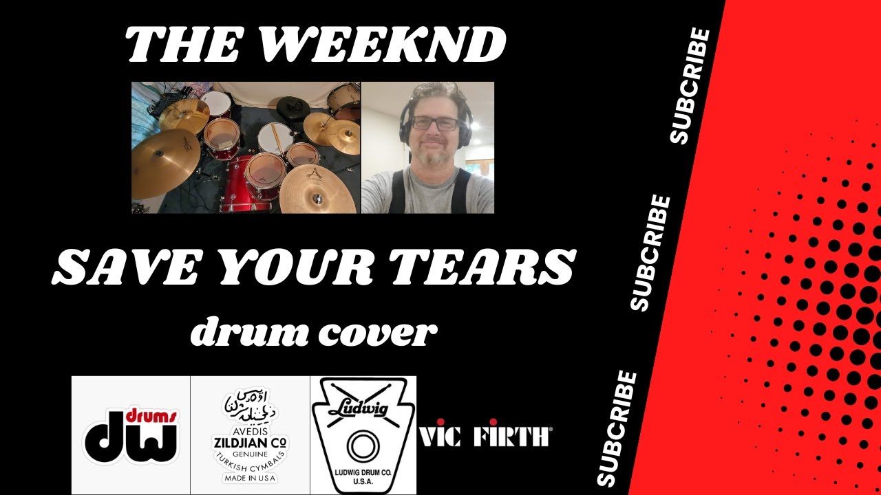 The Weeknd - Save Your Tears - drum cover - YouTube