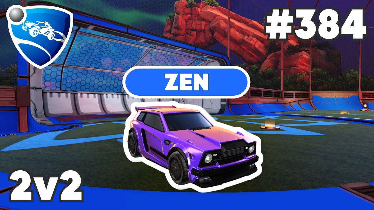 zen Ranked 2v2 PRO Replay #384 - Rocket League Replays - YouTube