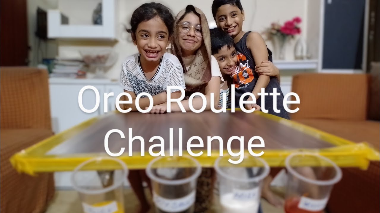 Oreo Roll Roulette Challenge | Oreo Roll challenge | Oreo Roulette ...