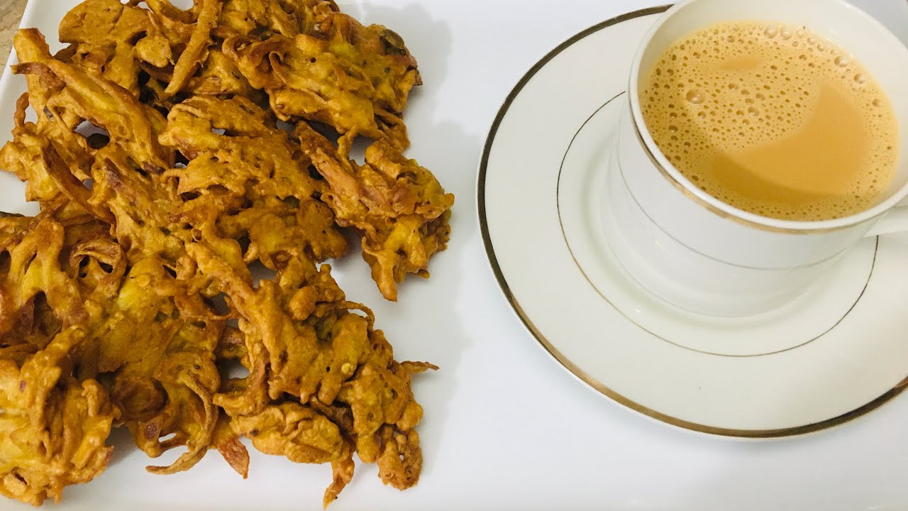 Chai Pakora Recipe Cooking With Uzmi - YouTube
